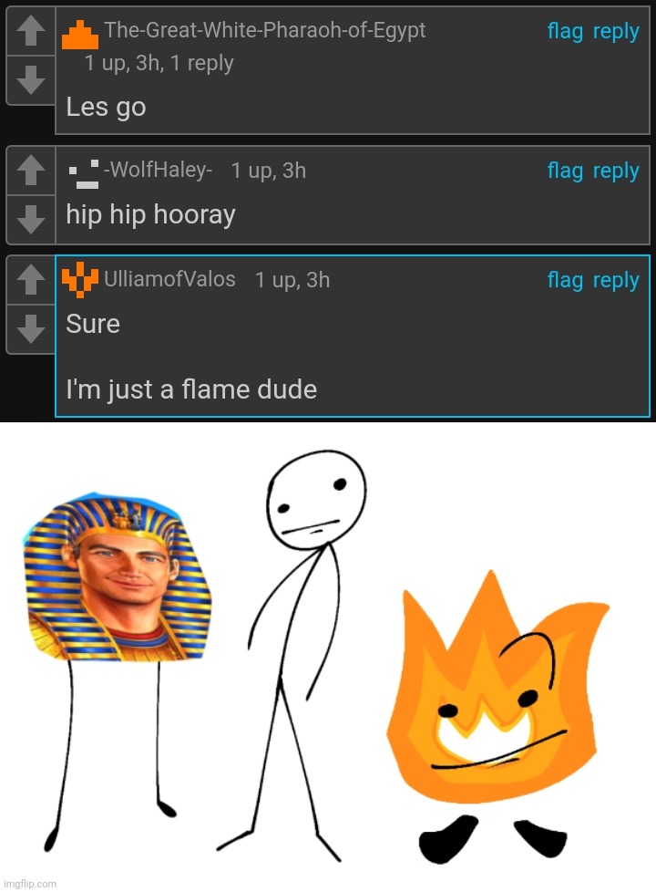 These fellas now comment to be added - Imgflip