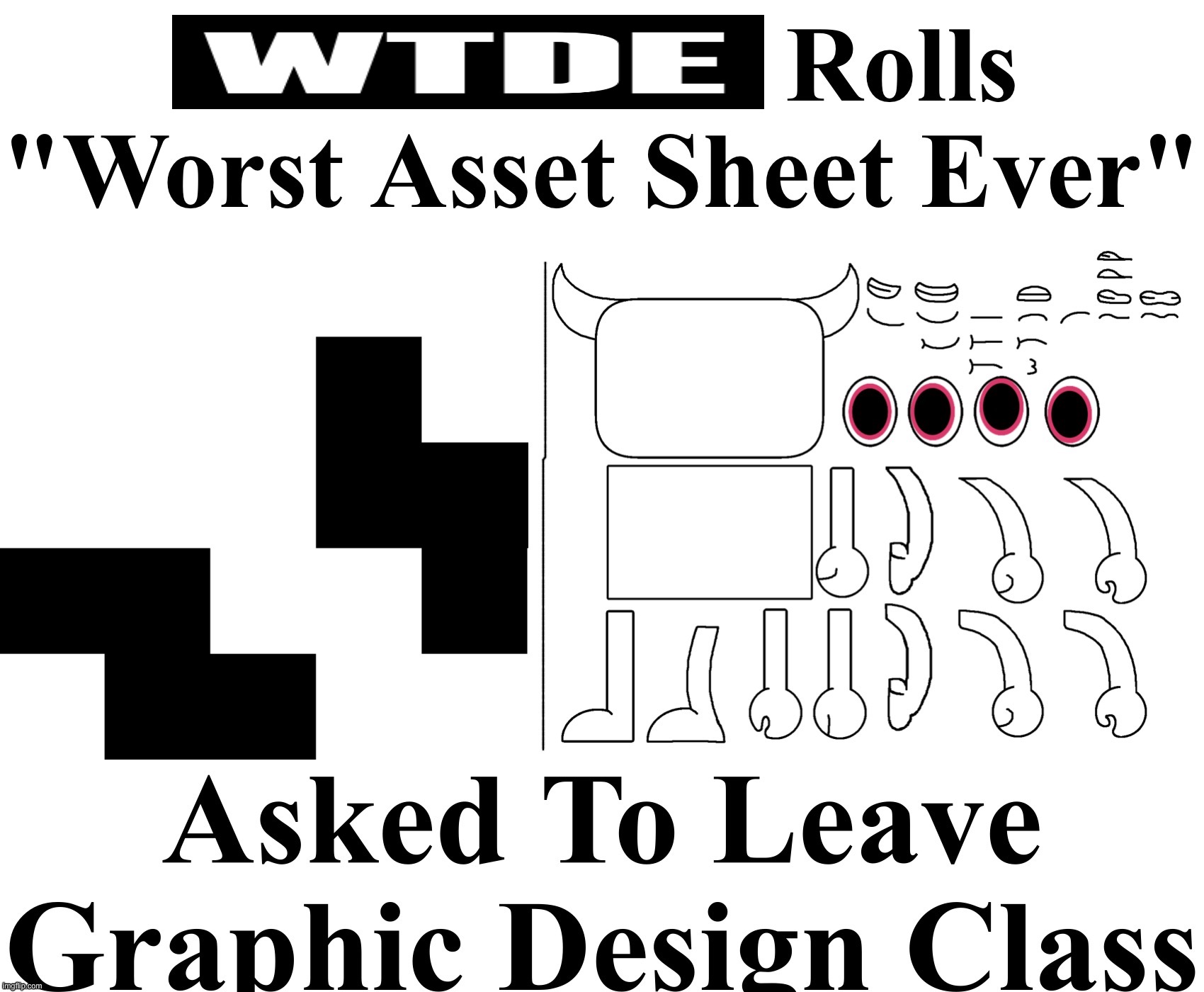 Because why not give my caricature of Baba a fuсking asset sheet of all ...