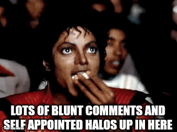 Sitting back and watching the posts - Imgflip