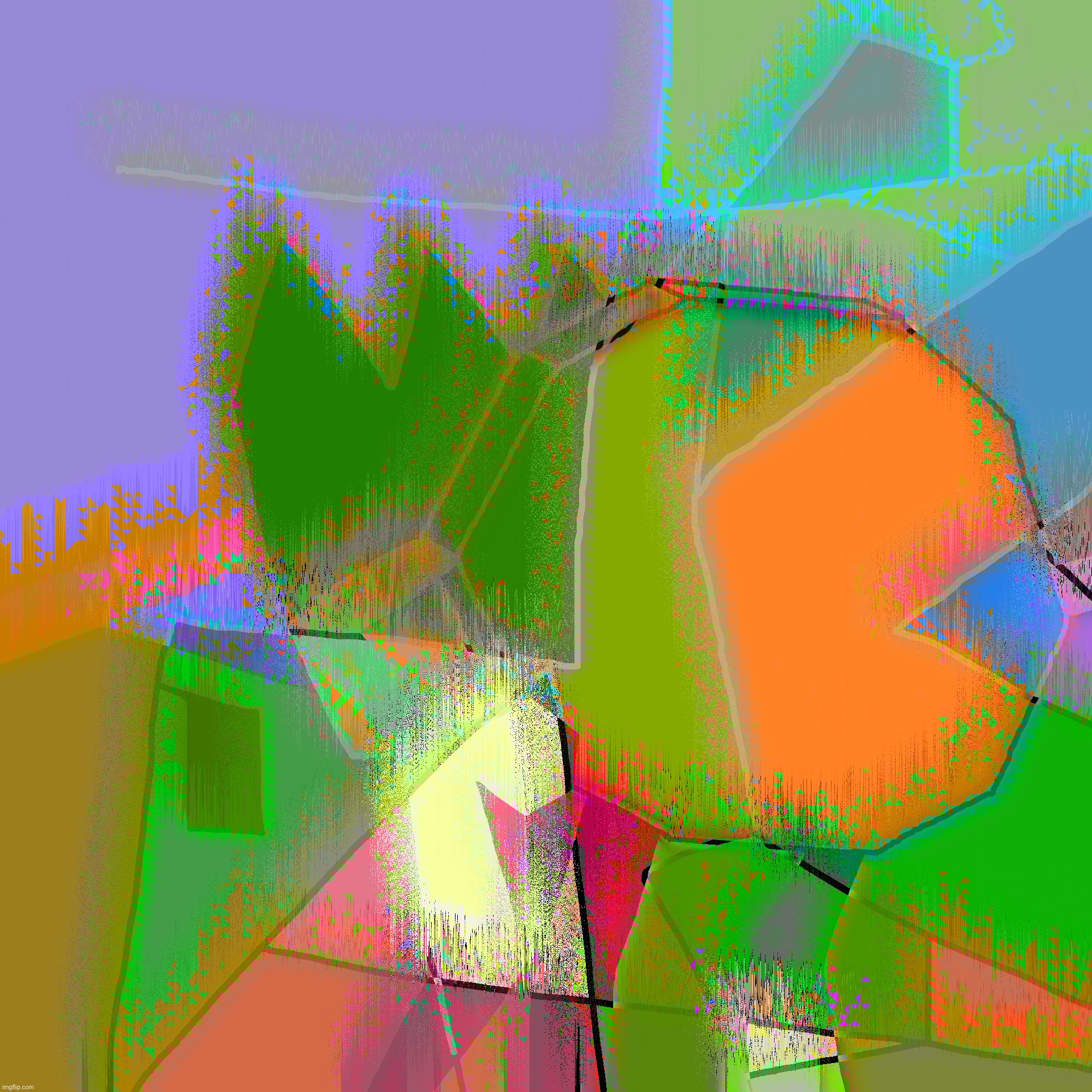 Tried doing "abstract". Kinda succeeded??, - Imgflip