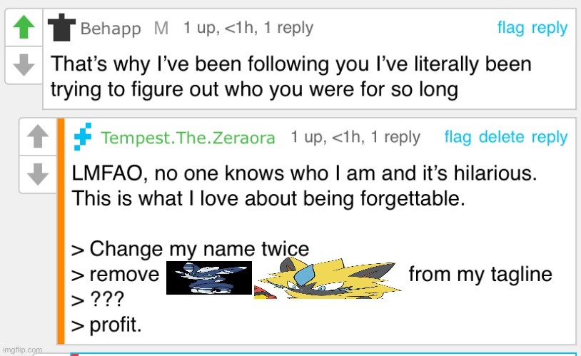 I fell off fr anyway. Can I have some Zeraora templates? - Imgflip