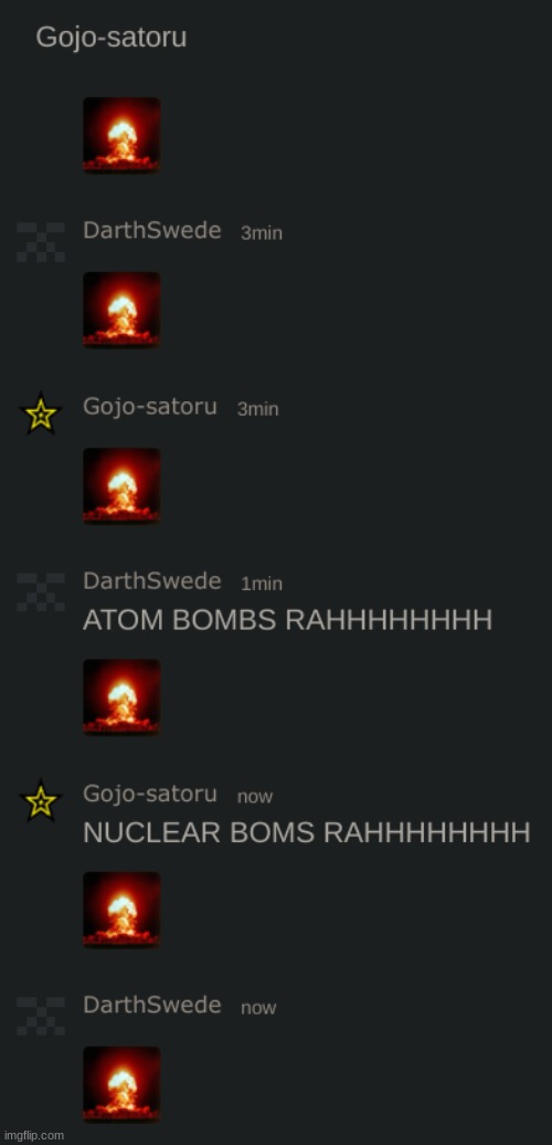 Such a blasting convo. - Imgflip