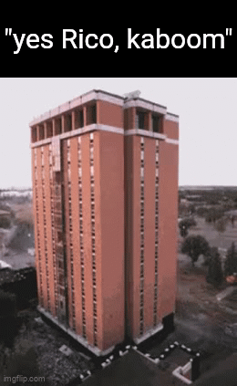 destroyed building - Imgflip