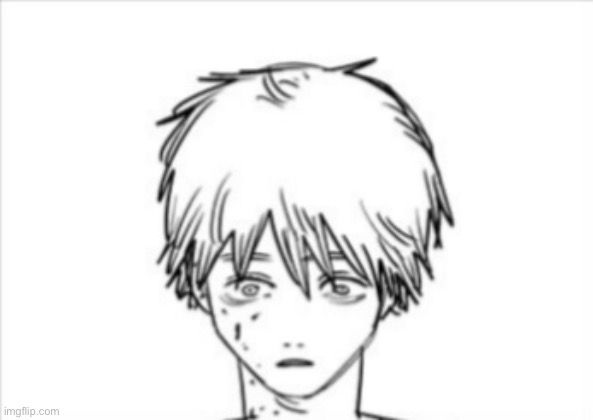 denji staring - Imgflip