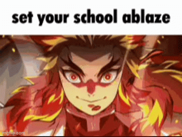 SET YOUR HEART ABLAZE - RENGOKU - Imgflip