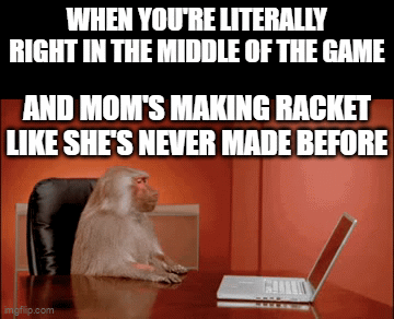 Can't i even concentrate for one minute without all that gawddamn ...