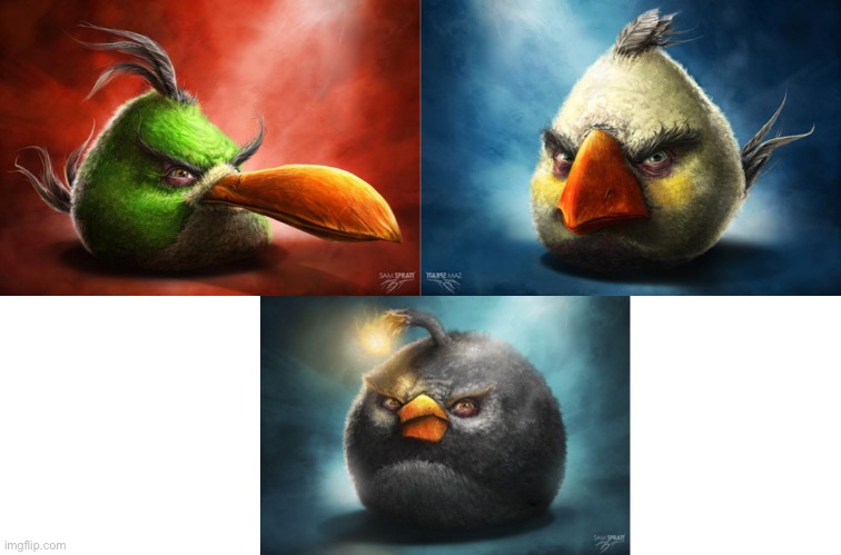 Angry Birds Realistic - Imgflip