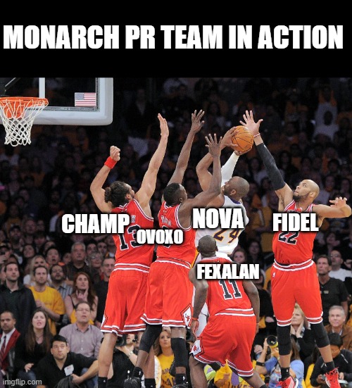 triple teamed - Imgflip