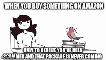 Fake Amazon sellers can catch the flu - Imgflip