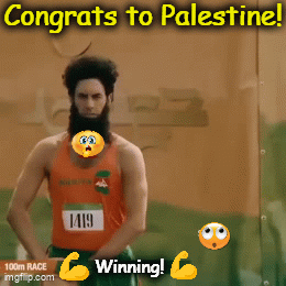 Won Fair & Square the 100m sprint gold medal at Paris Olympics--wink ...