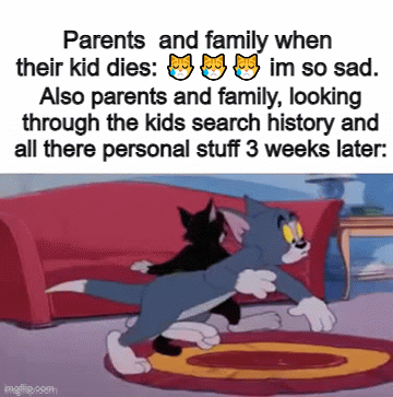 Tom & Jerry Searching - Imgflip