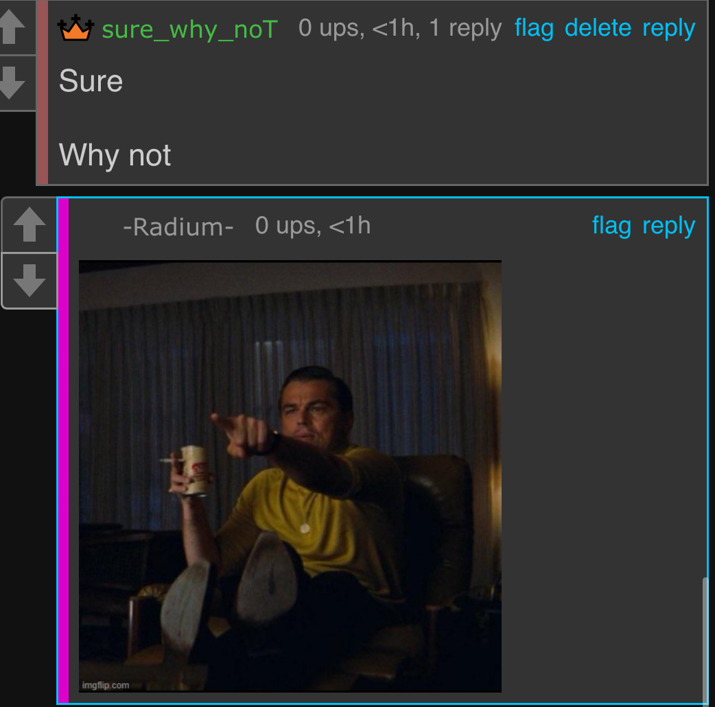 SHE SAID THE THING Blank Template - Imgflip