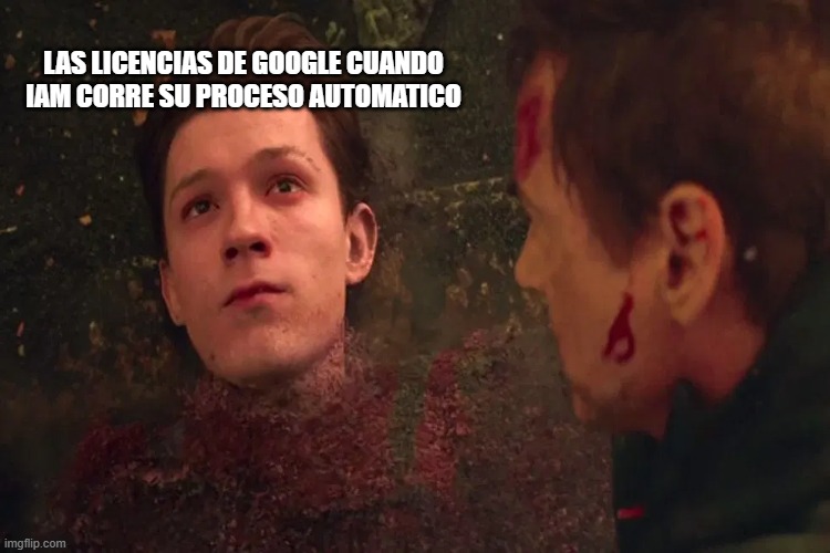 No me quiero ir señor Stark - Imgflip