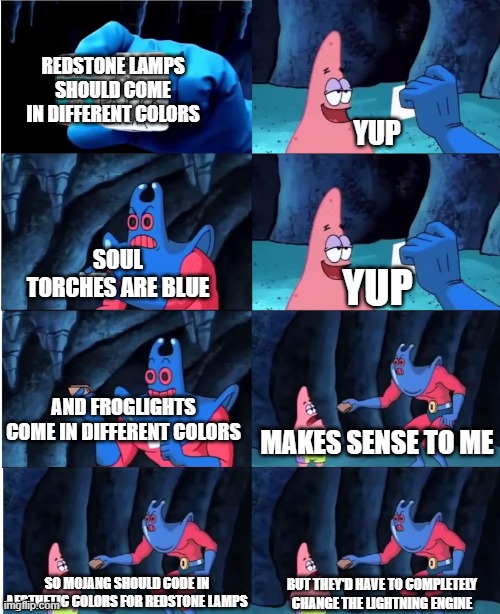 Patrick Star and Man Ray - Imgflip