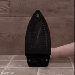 How To Deal With A Badly Scratched Steam Iron - Imgflip