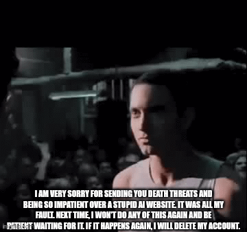 Eminem Rapping To Crowd - Gif Version - Imgflip