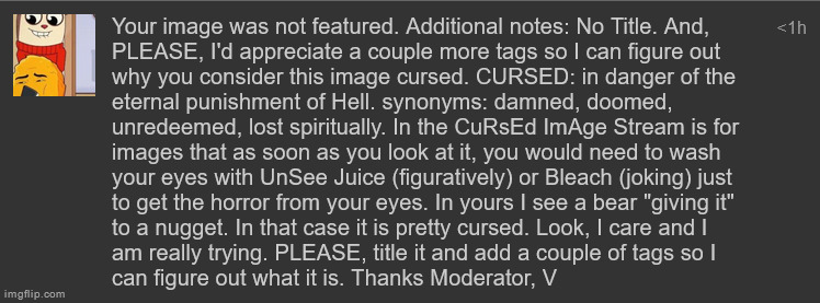 Bro really unfeatured my post because he didn't know what Max Design ...