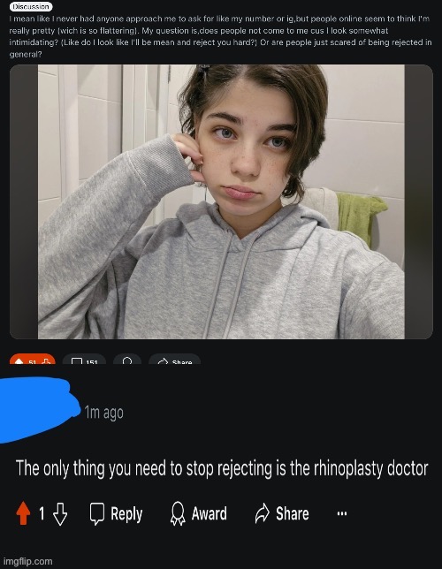 Reddit is scary - Imgflip