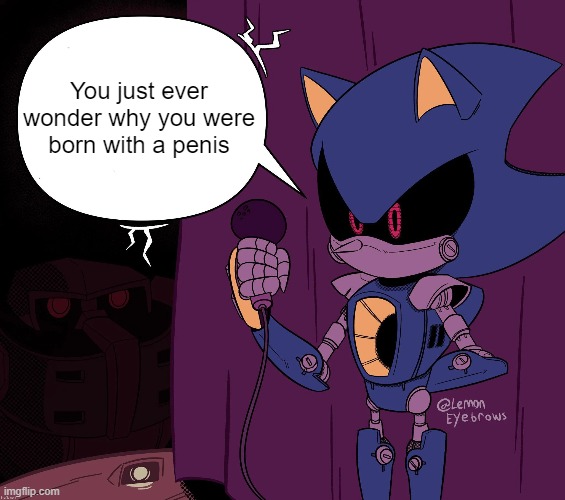 Metal Sonic says shit - Imgflip