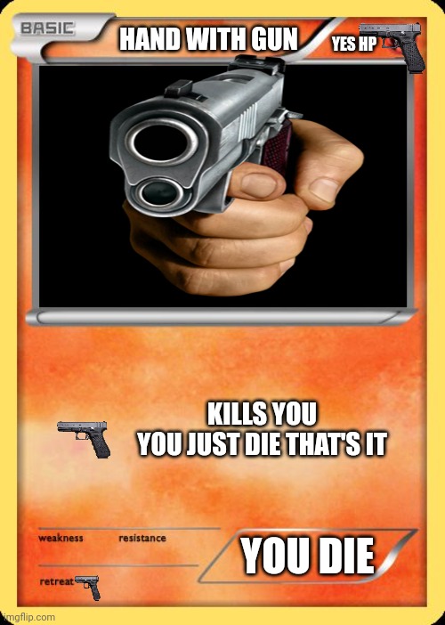 Blank Pokemon Card - Imgflip