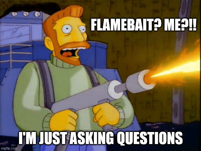 Simpsons Hank Scorpio Flamethrower - Imgflip