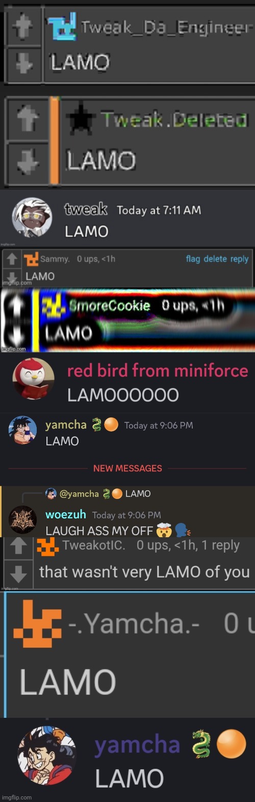 the entire lamo trilogy - Imgflip