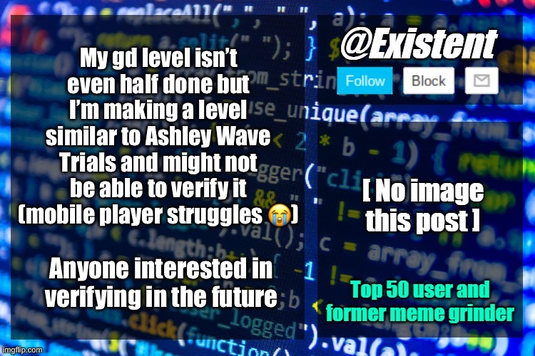 Ask questions in comments (prolly will be demon-difficulty) - Imgflip