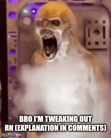genuinely tweaking skeleton - Imgflip