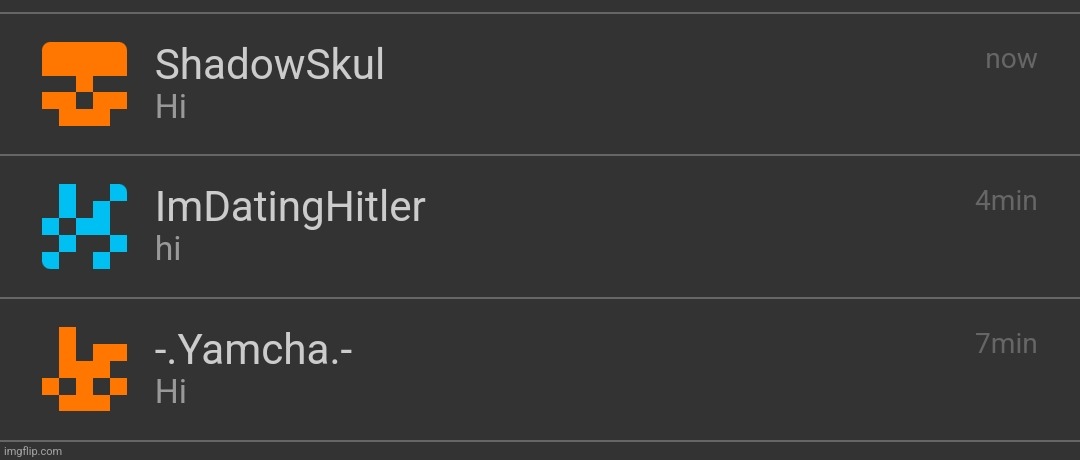 A lot of greetings going on in my memechat, folks - Imgflip