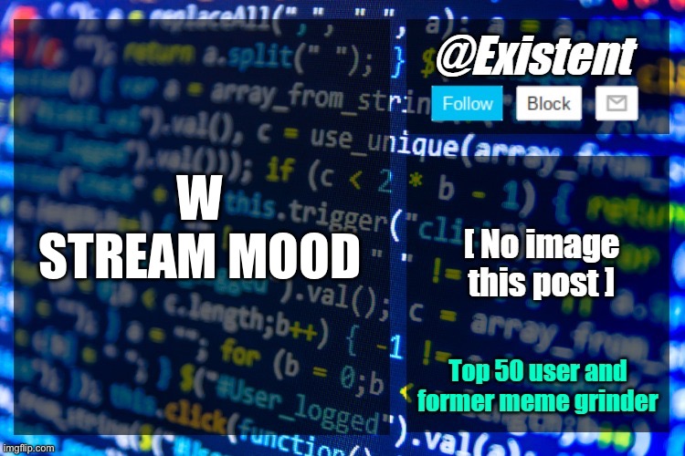 existent announcement temp - Imgflip