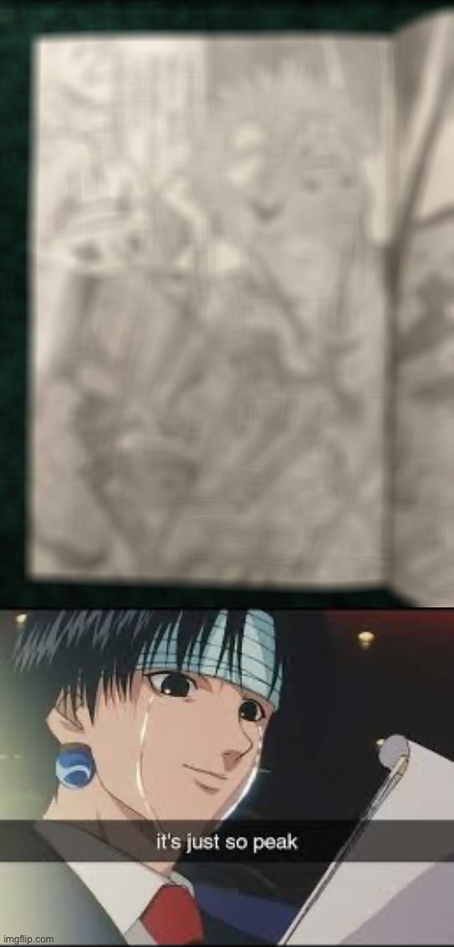 new jjk chapter leaked (he isnt dead though) - Imgflip