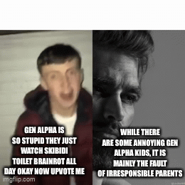 We get it: You hate Gen Alpha! - Imgflip