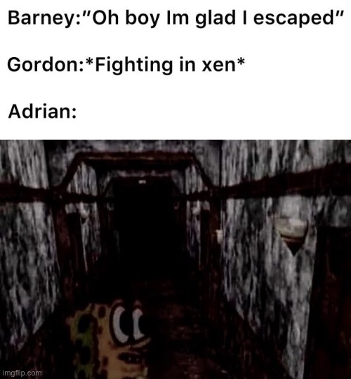 mf was fighting horrors beyond comprehension miles underground while a nuke was about to go off ...