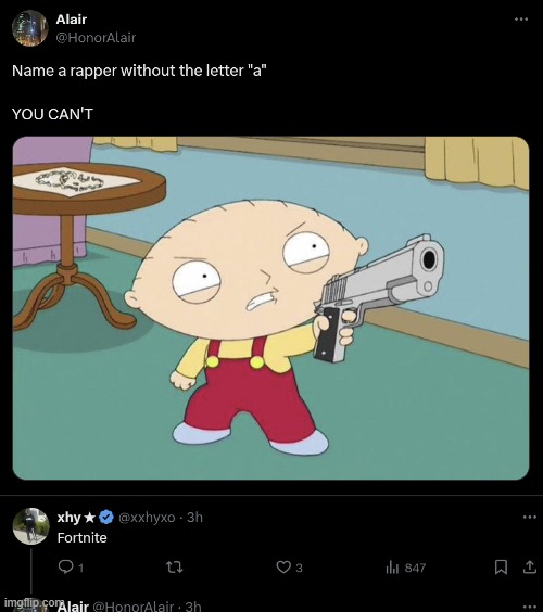 fortnite my favorite rapper - Imgflip