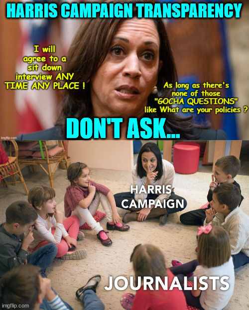 Harris is toast if her cult followers find out the truth about her politics... - Imgflip