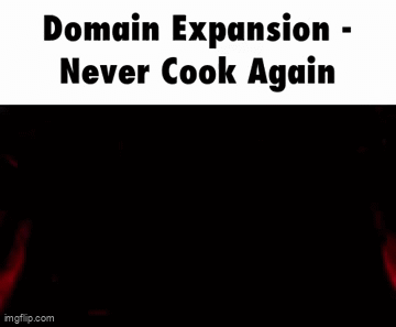never cook again - Imgflip