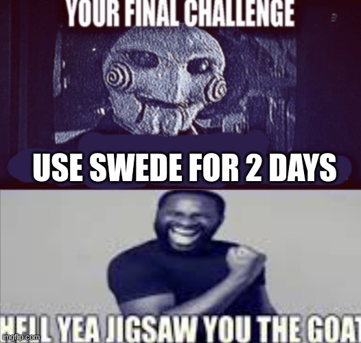 your final challenge alt - Imgflip