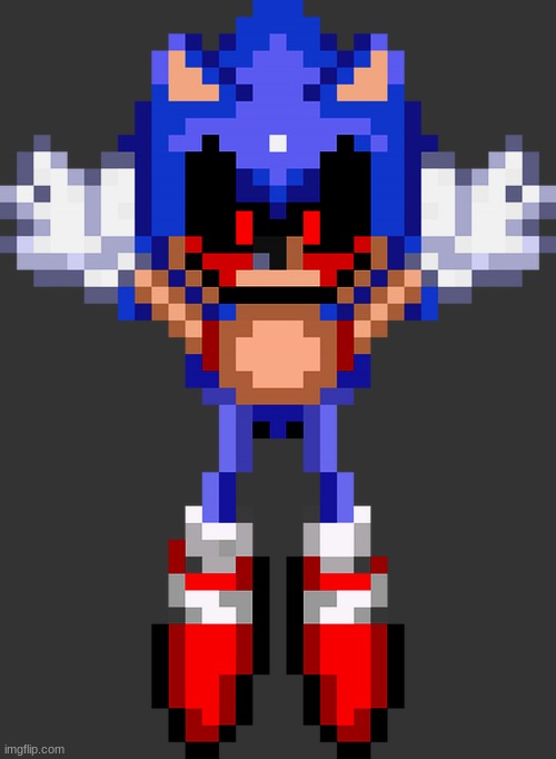 y'all think sonic.exe has periods - Imgflip