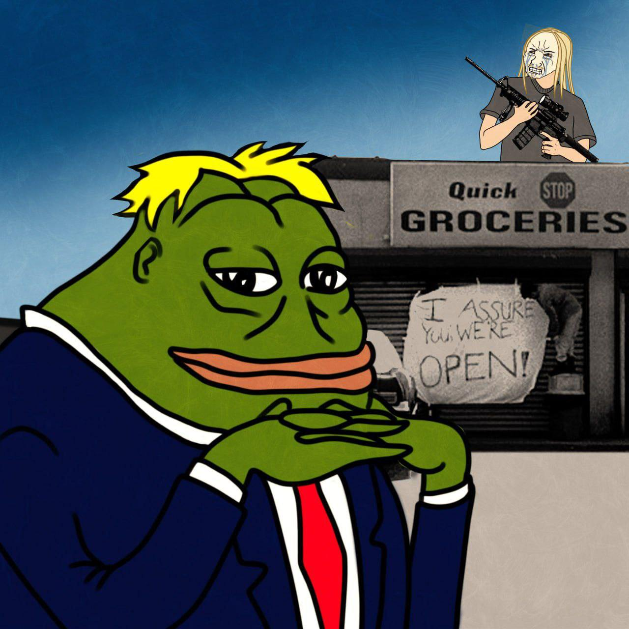 groyper UK president Blank Template - Imgflip