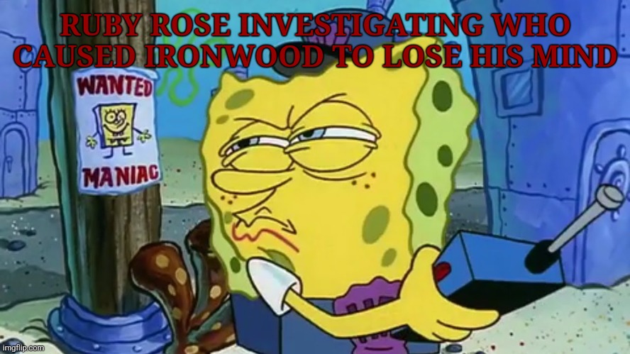 Spongebob Wanted Maniac - Imgflip