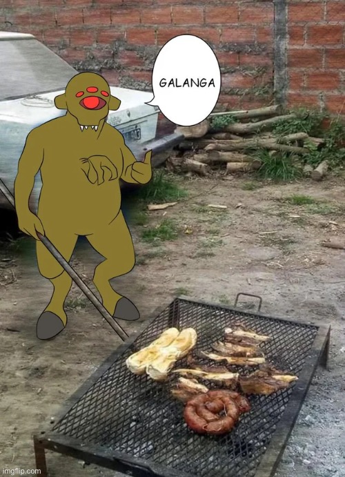 enslavement be damned my boy can work a grill - Imgflip