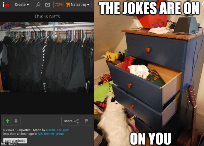 I use drawers and I'm frutiger metro, not goth. Unfortunately frutiger ...