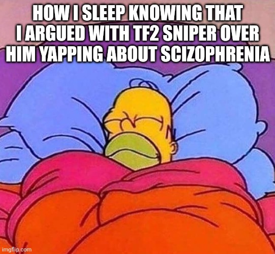 Homer Simpson sleeping peacefully - Imgflip
