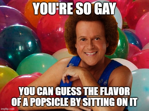 Richard Simmons celebration - Imgflip