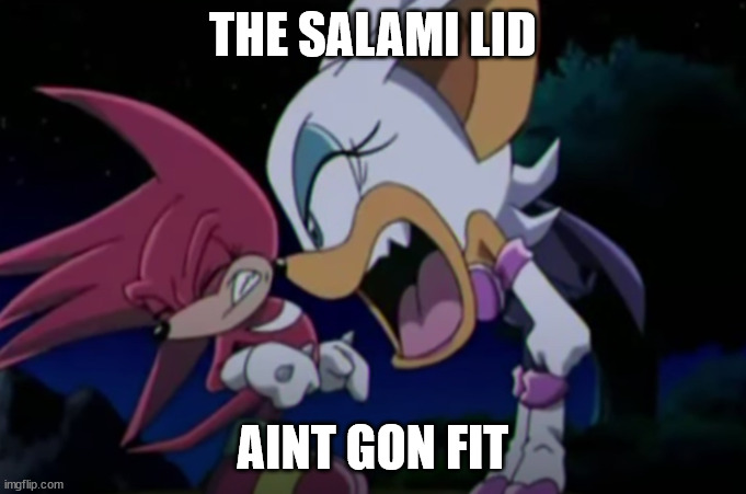 rouge yelling at knuckles - Imgflip