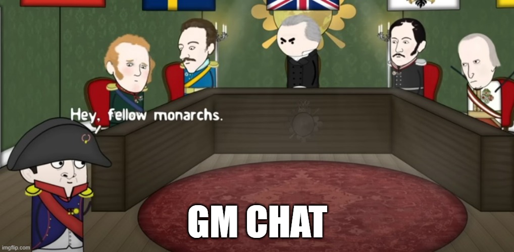 oversimplified hey fellow monarchs - Imgflip