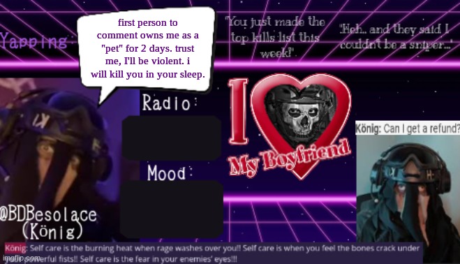 NOBLE YOU BETTER COMMENT FIR-- - Imgflip