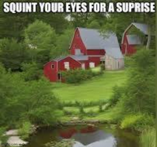 people who are right handed should see cake, and if you're left handed ...