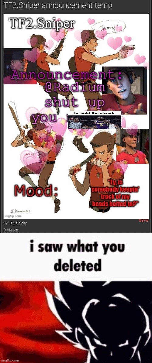 mods dm for unblurred - Imgflip