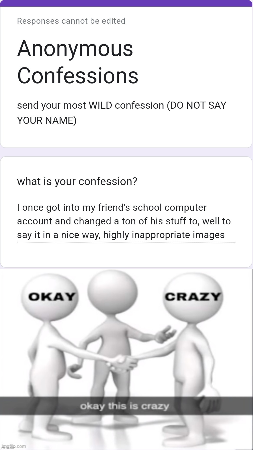 Image tagged in okay this is crazy - Imgflip